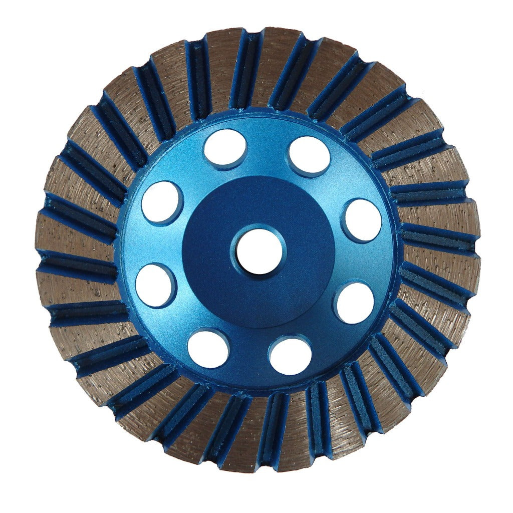 Cup Wheel-4.5" Turbo Segments coarse: Concrete/Granite/general purpose ...
